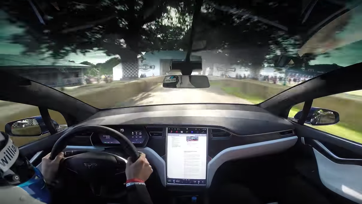 Tesla Model X Goodwood FOS | EV Performance