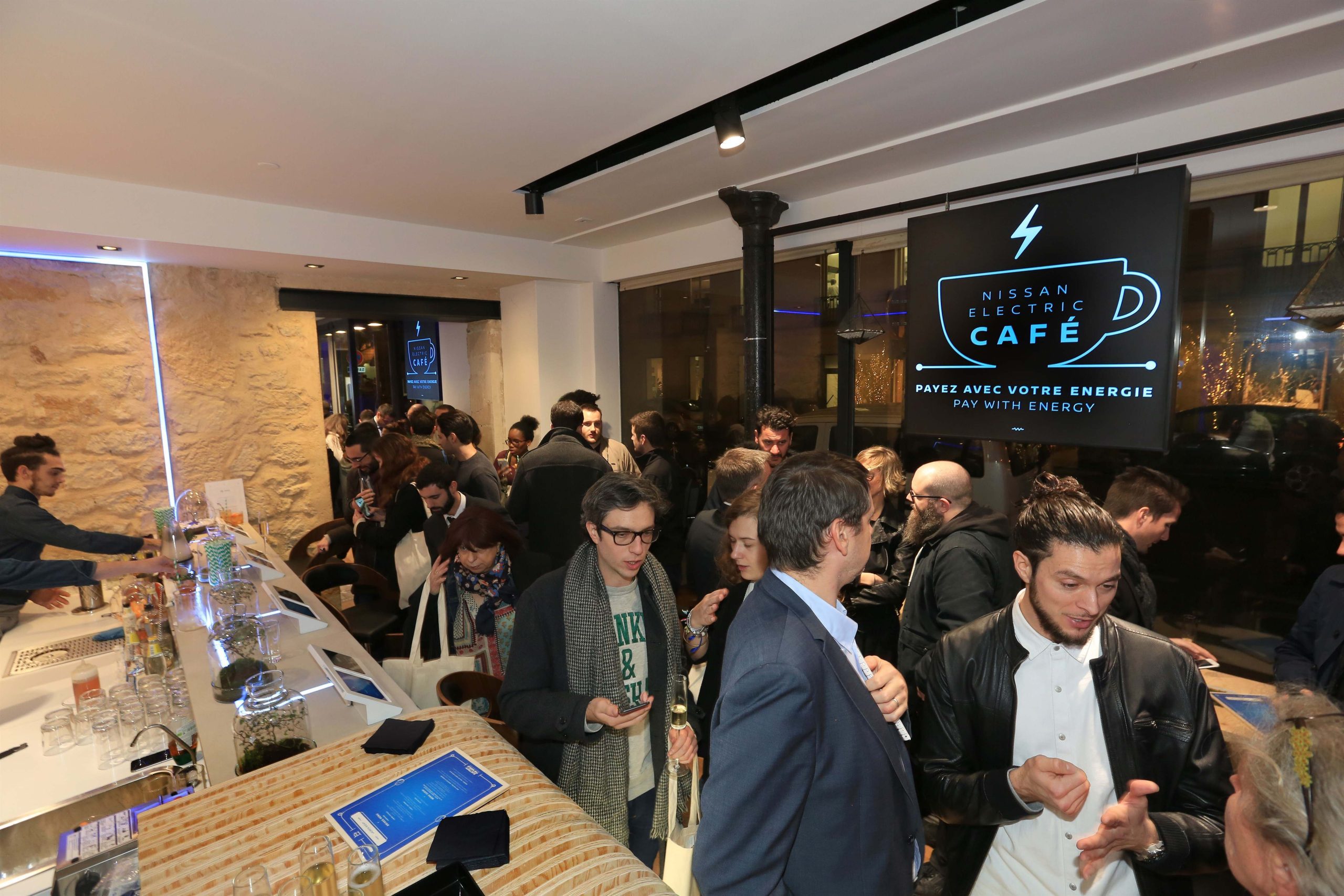 Extra Skinny Latte: Nissan’s Pay-with-energy Café Celebrates EV ...