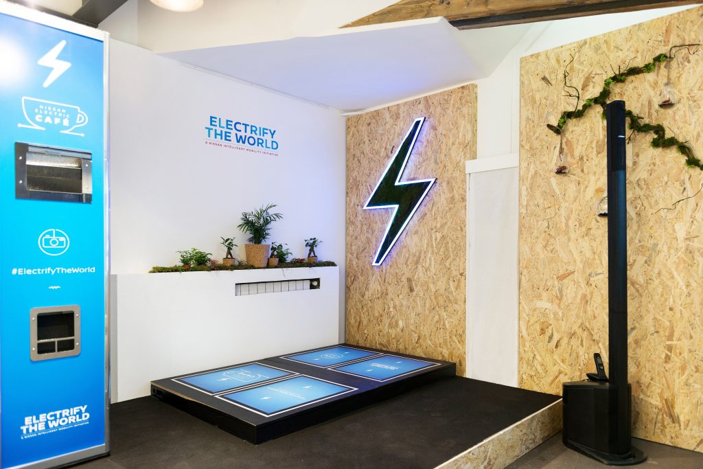 Extra Skinny Latte: Nissan’s Pay-with-energy Café Celebrates EV ...