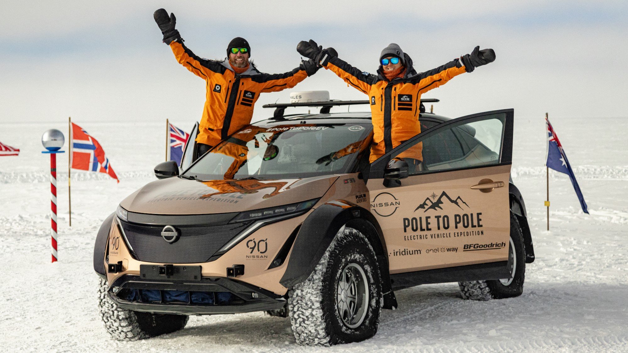 Electrifying Journey: Pole To Pole EV Expedition Conquers The South ...
