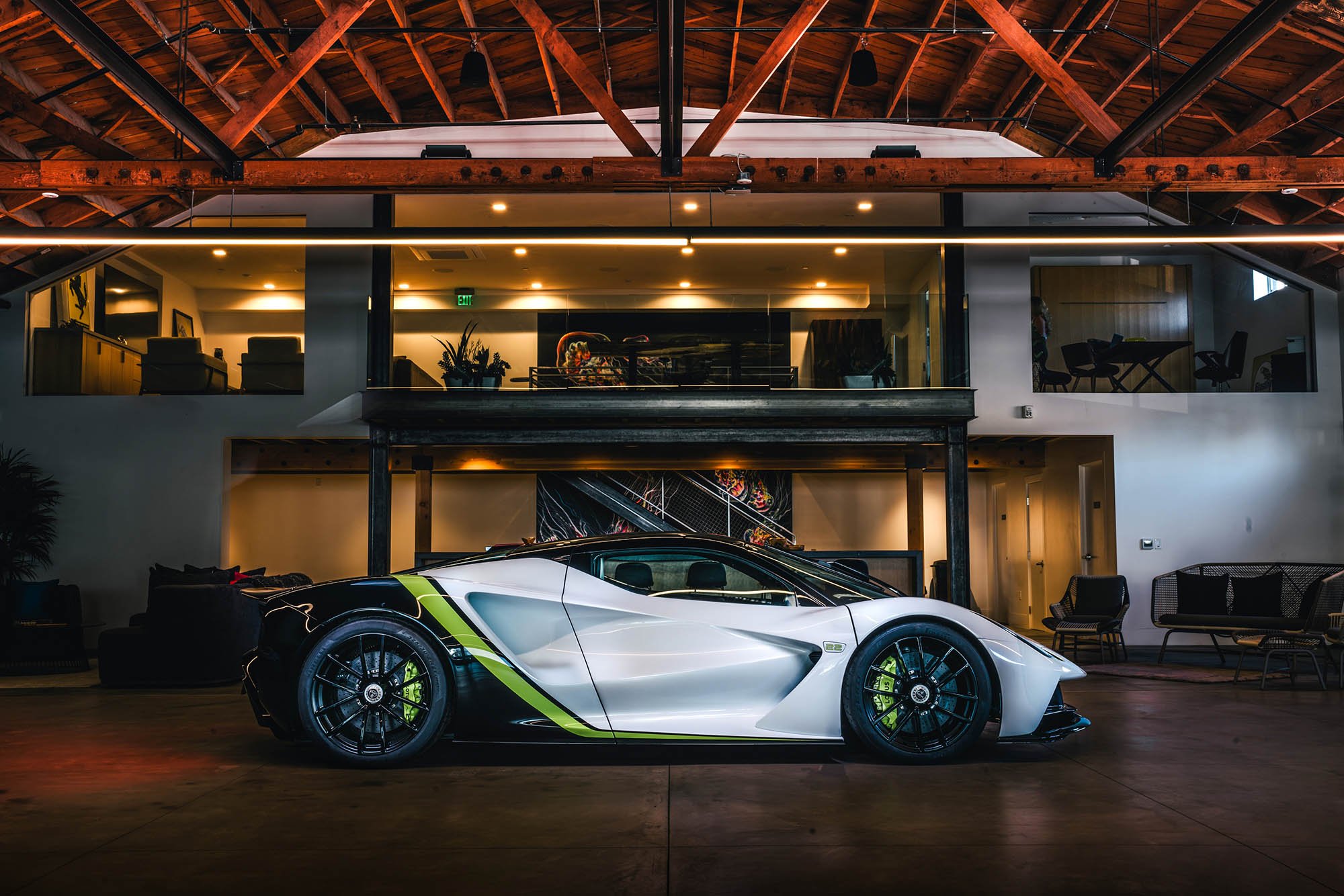 Formula 1 Champion Jenson Button Showcases His Bespoke Lotus Evija At ...