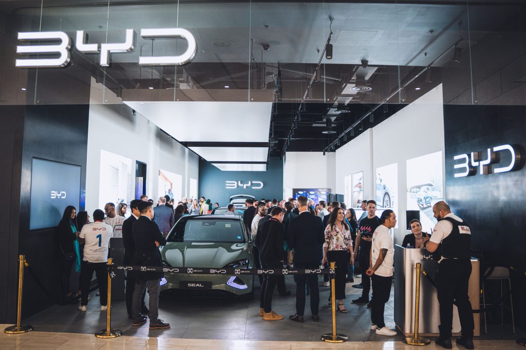 BYD Launches Its Latest Electric Vehicle Store In West London | EV ...