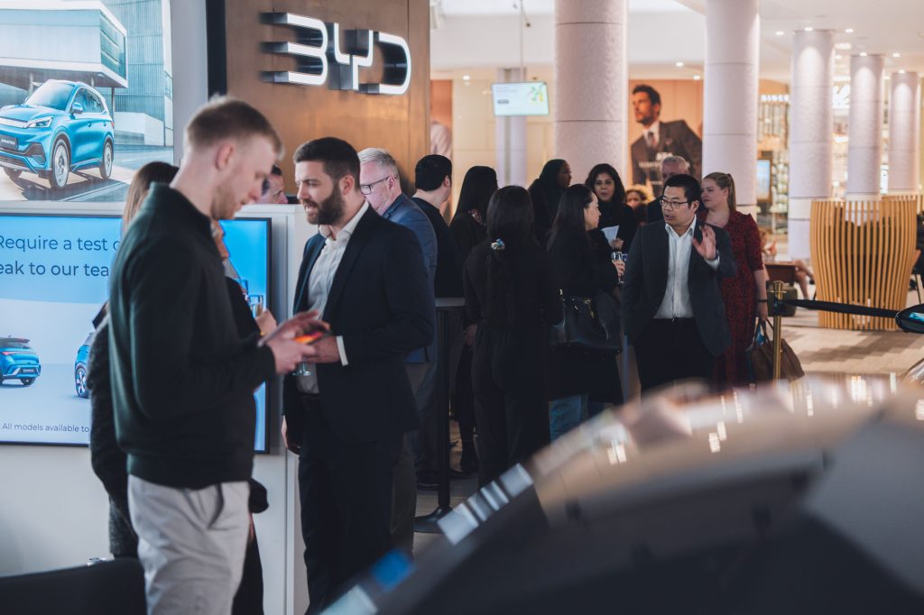BYD Launches Its Latest Electric Vehicle Store In West London | EV ...