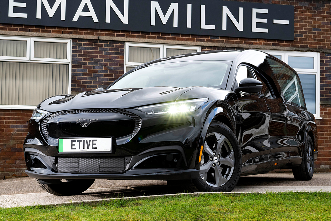 The Ford Mustang Mach-E Reimagines Traditional Hearses | EV Performance