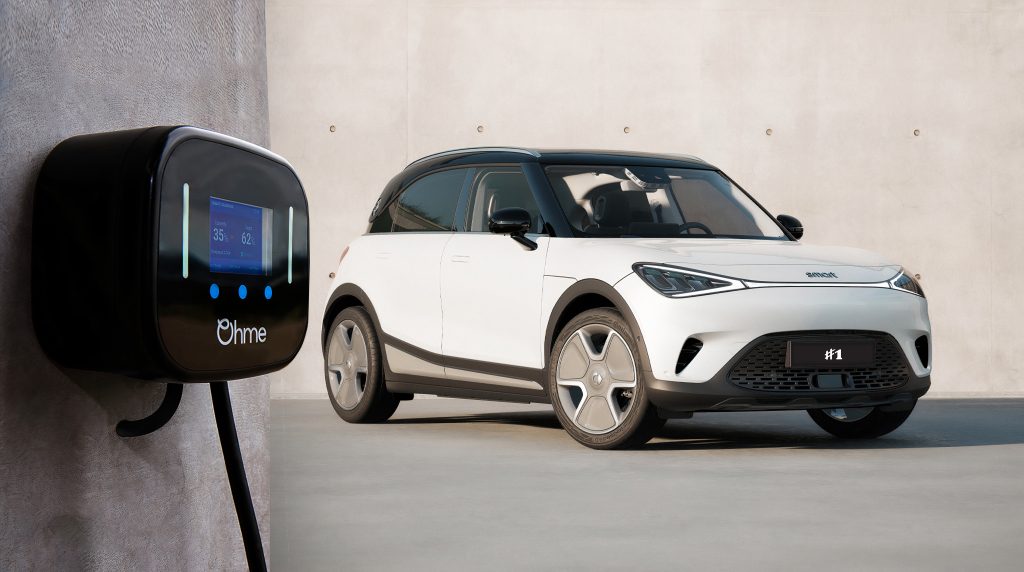 Smart UK Partners With Ohme For Official Home EV Charging Solutions ...